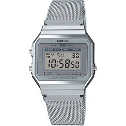 CASIO VINTAGE Digitaluhr Damen Gr&ouml;&szlig;e One Size schwarz / silber