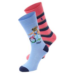 Polo Ralph Lauren Socken Herren Gr&ouml;&szlig;e 41/46 hellblau