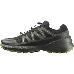Salomon Herren Trailrunningschuh "SPEEDCROSS PEAK GORE-TEX", Gr. 49, schwarz, Synthetik, Textil, Schuhe, wasserdicht