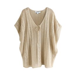 next Pullover Damen Gr&ouml;&szlig;e L beige / gold