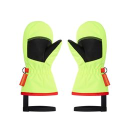 Ziener Kinder F&auml;ustlinge "LEMMI-Z glove mini", gelb, Gr. 1, Kunstfaser, Handschuhe