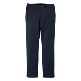 John Devin Herren Chinohose "regular-fit", blau, Gr. 32, unifarben, Web, Obermaterial: 98% Baumwolle, 2% Elasthan, Hosen, aus elastischer