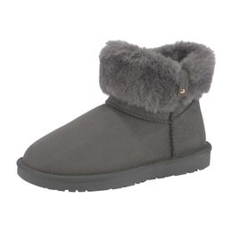 O`Neill O'NEILL Damen Schlupfboots "JENNER WOMEN MID", Gr. 37, grau, Textil, Schuhe, Winterboots, Snowboots, Winterschuhe, gef&uuml;ttert