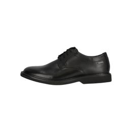 Clarks Herren Schn&uuml;rschuh "Atticus", Gr. 40, schwarz, Leder, Schuhe, im sportlichen Design