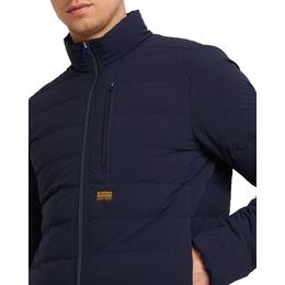 G-Star Raw G-STAR Herren Outdoorjacke "Foundation Liner Jacke", blau, Gr. XS, Obermaterial: 50% Polyester, 50% Polyester, Jacken