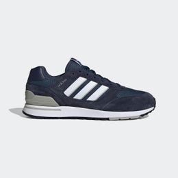 Herren Sneaker "RUN 80S", adidas Sportswear, Gr. 40, blau, Leder, Synthetik, Textil, Schuhe