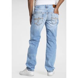 CAMP DAVID Herren Loose-fit-Jeans "CO:NO", blau, Gr. 32, unifarben, Denim/Jeans, Obermaterial: 99% Baumwolle, 1% Elasthan, Jeans, mit markanten