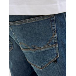 Jack & Jones JACK & JONES Herren Shorts "JJIRICK JJFOX SHORTS CB 310 SN"blau denim pack:am 311, Gr. XS, unifarben, Web, Obermaterial: 70% Baumwolle, 28%
