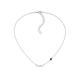 So Chic Kette Damen Gr&ouml;&szlig;e One Size rot / silber