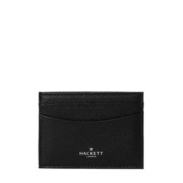 Hackett London Kartenetui 'Luxe' Herren Gr&ouml;&szlig;e One Size schwarz / silber