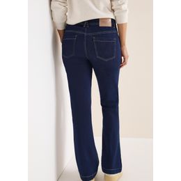 Cecil Damen Bootcut-Jeans "Style Toronto"rinsed wash, Gr. 34, Denim/Jeans, Obermaterial: 98% Baumwolle, 2% Elasthan. Futter: 52% Polyester, 48%