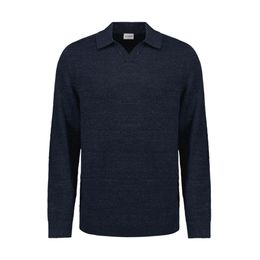 NO EXCESS Pullover Herren Gr&ouml;&szlig;e L navy / wei&szlig;