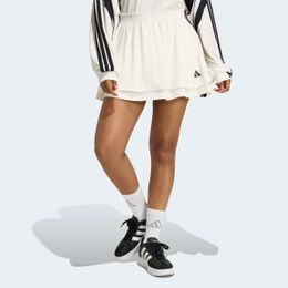 Damen Sweatrock "HOUSE OF TIRO"sanftes wei&szlig;, schwarz, Gr. L, adidas Sportswear, Obermaterial: 100% Polyester, R&ouml;cke