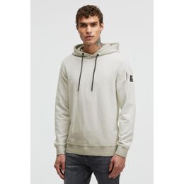Kapuzensweatshirt CMPD, Herren, Gr. L, stone, Sweatware, Material: 72% Baumwolle, 26% Polyester, 2% Elasthan, Futter: 100% Baumwolle, bestickt, regular fit normal, Rundhals, eingesetzt Rippb&uuml;ndchen, Sweatshirts, mit &Auml;rmeltasche