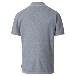 Casamoda Herren Poloshirt "Casamoda Polo-Shirt uni", grau, Gr. L, 100% Baumwolle, Shirts