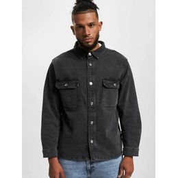 Denim Project Shirt ' DP Worker Denim ' Herren Gr&ouml;&szlig;e S schwarz