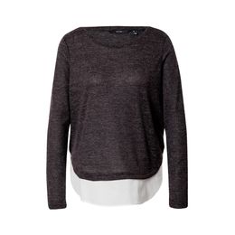 V&eacute;ro Moda Vero Moda Pullover 'BIRGIT' Damen Gr&ouml;&szlig;e XS dunkelgrau / wei&szlig;