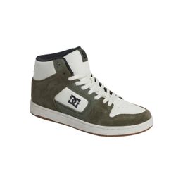 DC Shoes Herren Sneaker "Manteca 4 Hi", Gr. 6,5, wei&szlig;, Obermaterial:51.34% Leder, 48.66% Synthetikmaterial;, Schuhe