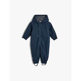 KOTON Jumpsuit 'Anorak' Gr&ouml;&szlig;e 68/74 navy