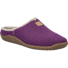Josef Seibel Damen Hausschuh "Vinny 01, fuchsia-kombi", Gr. 41, lila, Obermaterial: 100% Textilmaterial TEXMAT., Schuhe