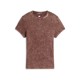 Tommy Jeans T-Shirt Damen Gr&ouml;&szlig;e XS schoko