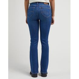 Lee Damen Bootcut-Jeans "BREESE BOOT", blau, Gr. 32, Denim/Jeans, Obermaterial: 79% Baumwolle, 15% Lyocell, 4% Elastomultiester, 2% Elasthan, Jeans