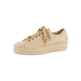 Paul Green Damen Sneaker "Paul Green Sneaker Glattleder", Gr. 40, braun, Glattleder, Schuhe