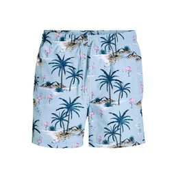 Jack & Jones Jack & Jones Badeshorts 'JPSTMAUI' Herren Gr&ouml;&szlig;e S mint / pastellgr&uuml;n / wei&szlig;