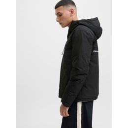 Jack & Jones JACK & JONES Herren Outdoorjacke "JCOUNION LIGHT PADDED BLOCKING JACKET SN", schwarz, Gr. L, unifarben, Web, Obermaterial: 100% Polyester, Jacken