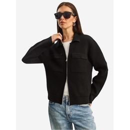 Bianco Lucci Knit Cardigan female Black size S/L