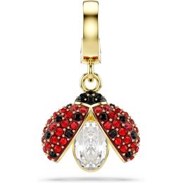 Swarovski Anh&auml;nger Damen Gr&ouml;&szlig;e One Size gold / rot / schwarz / transparent