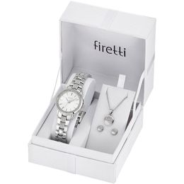 Firetti Schmuckset Damen Gr&ouml;&szlig;e One Size silber / wei&szlig;