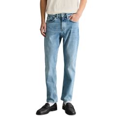 Marc O'Polo Herren Tapered-fit-Jeans "aus Bio-Baumwoll-Mix", bunt, Gr. 32, MARC O'POLO DENIM, unifarben, Obermaterial: 99% Baumwolle, 1% Elasthan. Futter: 65%