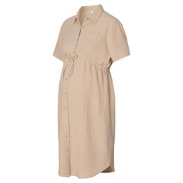 Noppies Umstand Kleid Damen Gr&ouml;&szlig;e 42 beige Winterkleid