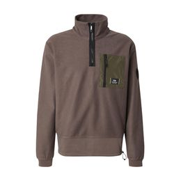La Martina Sweatshirt Herren Gr&ouml;&szlig;e S braun / khaki / schwarz