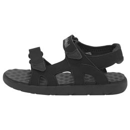 Timberland M&auml;dchen Sandale "PERKINS ROW BACKSTRAP SANDAL", Gr. 40, schwarz, Synthetik, Schuhe, mit Klettverschlu&szlig;