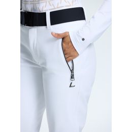 Luhta Damen Skihose "Luhta JOENTAUS"optic wei&szlig;, Gr. 44, Obermaterial: 95% Polyester, 5% Elasthan. Futter: 100% Polyamid, Hosen, f&uuml;r Alpinski