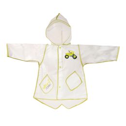 MaxiMo Jungen Regenjackewei&szlig;, gr&uuml;n, Gr. 104, leicht transparent, Obermaterial: 100% EVA/Kautschuk, Jacken