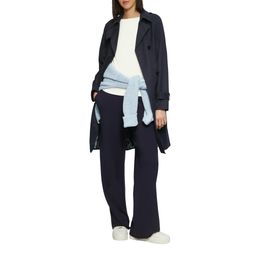 s.Oliver Damen Langarmshirt, wei&szlig;, Gr. 44, unifarben, Jersey, Obermaterial: 100% Baumwolle, Shirts, aus Flammgarn