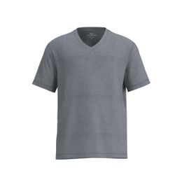 G&ouml;tzburg G&Ouml;TZBURG Herren T-Shirt, Gr. 56, grau, Single Jersey, Obermaterial: 100% Baumwolle, Shirts, V-Ausschnitt, Single-Jersey Qualit&auml;t, kurzarm