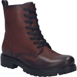 Josef Seibel Damen Stiefelette "Melinda 02, bordeaux", Gr. 37, rot, Obermaterial: 100% Rindsleder Leather cow., Schuhe
