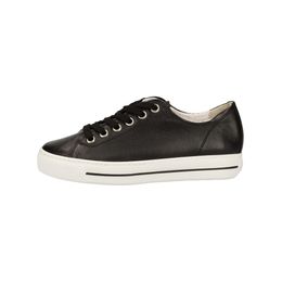 Paul Green Damen Sneaker "Paul Green Sneaker Glattleder", Gr. 41, schwarz, Glattleder, Schuhe