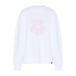 Chiemsee Damen Sweatshirt, wei&szlig;, Gr. M, 80% Baumwolle, 20% Polyester, Sweatshirts