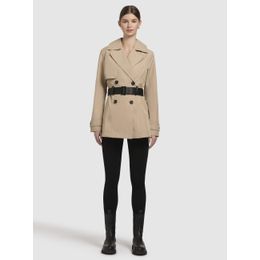 Khujo Damen Trenchcoat "LIANE", beige, Gr. L, unifarben, 65% Baumwolle, 35% Polyester, M&auml;ntel