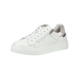 Nero Giardini Herren Sneaker "Nero Giardini Sneaker Leder", Gr. 43, wei&szlig;, Leder, Schuhe