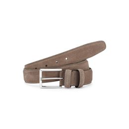 John Devin Herren H&uuml;ftg&uuml;rtel "Lederg&uuml;rtel, Hoseng&uuml;rtel, Jeansg&uuml;rtel, Anzugg&uuml;rtel, Herreng&uuml;rtel", beige, Gr. 115, unifarben, Rindsleder, G&uuml;rtel, NEU