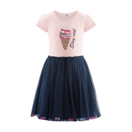 happy girls M&auml;dchen Sommerkleid "M&auml;dchenkleid"rose, Gr. 134, Stoff, 100% Polyester, Kleider