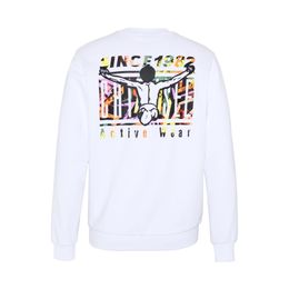 Chiemsee Herren Sweatshirtwei&szlig;, Gr. XXL, 80% Baumwolle, 20% Polyester, Sweatshirts