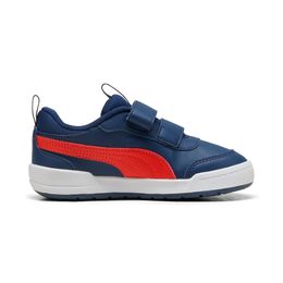 Puma M&auml;dchen Sneaker "MULTIFLEX 2 SL V PS", Gr. 30, blau, Synthetik, Schuhe, mit Klettverschluss, innen aus Textil, Obermaterial aus Synthetik