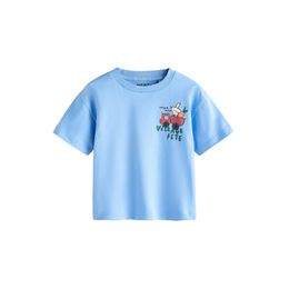next T-Shirt Jungen Gr&ouml;&szlig;e 86 hellblau / jade / rot / wei&szlig;